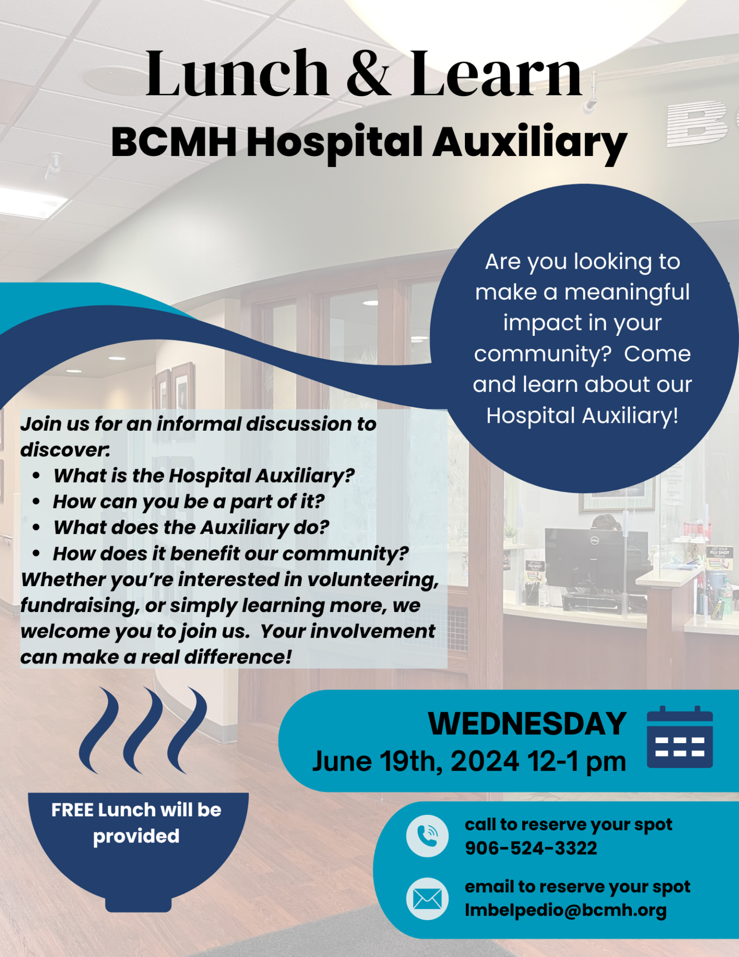 Hospital Auxiliary| Baraga County Memorial Hospital